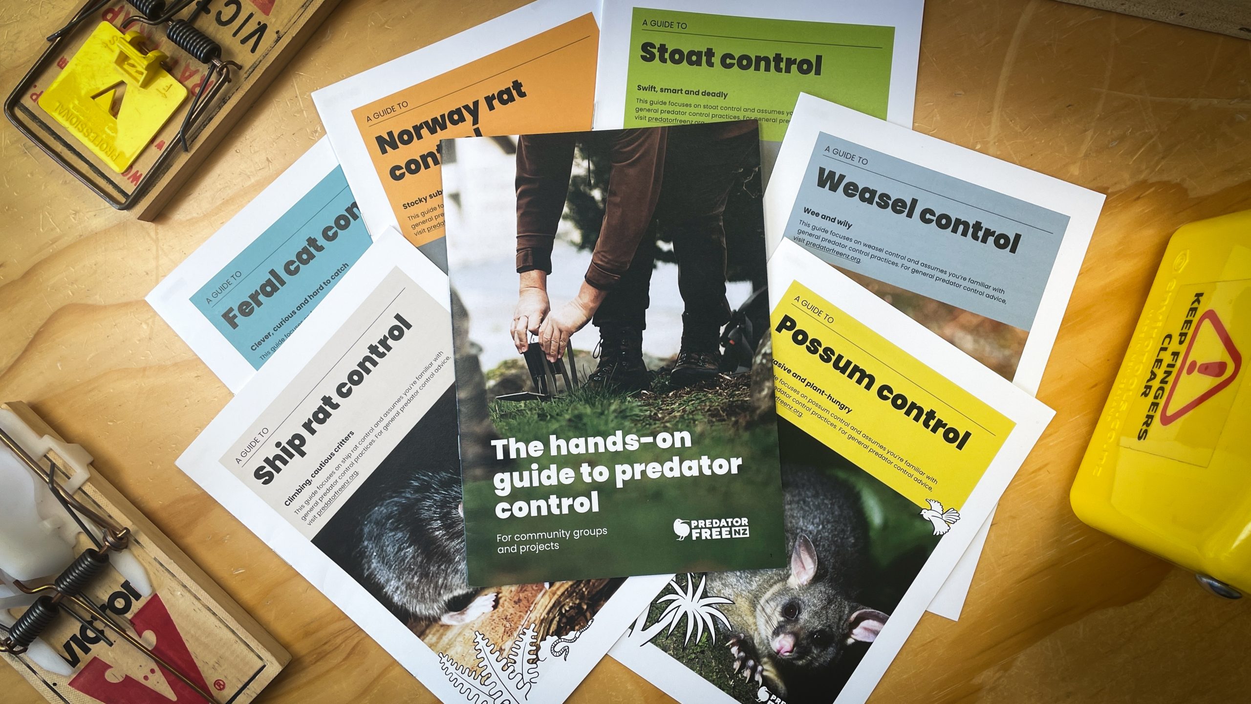 The hands-on guide to predator control: made for community groups and ...